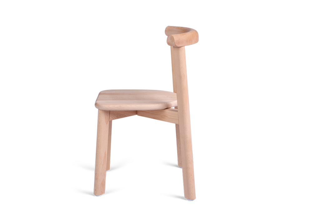 Solid Wood Kids Chair | Modern Seating | Stribbo